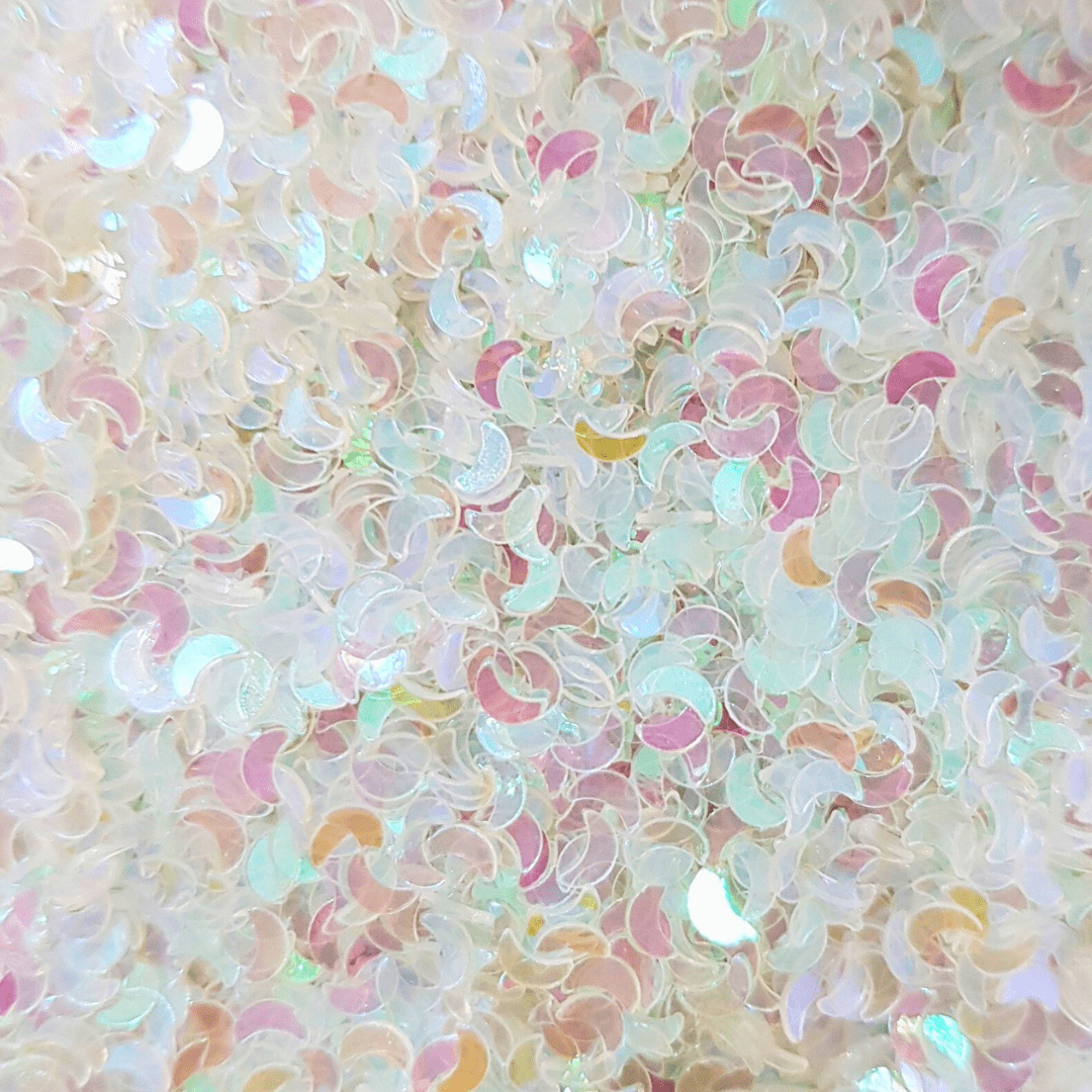 Iridescent Crescent Moon Sprinkles (15g)