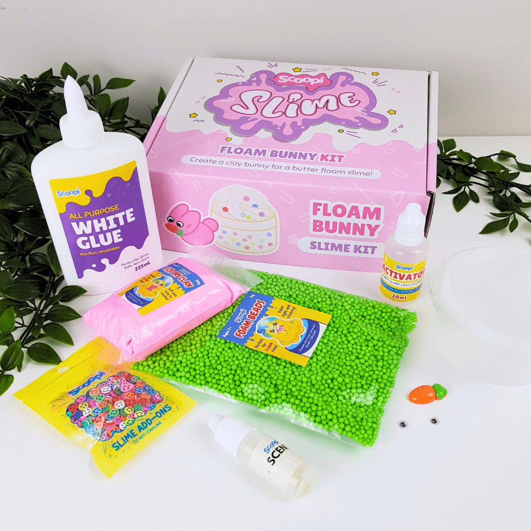 Floam Bunny DIY Slime Kit | Easter | Scoopi