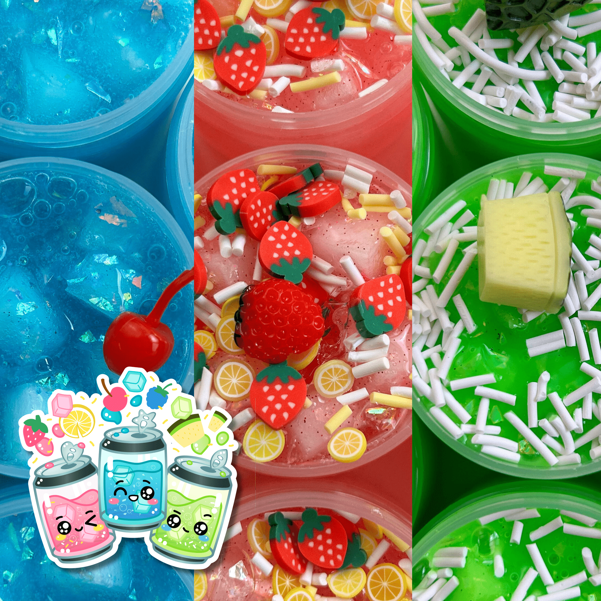 Buy Slimes Online | Peachy Slime | Scoopi Slime Shop